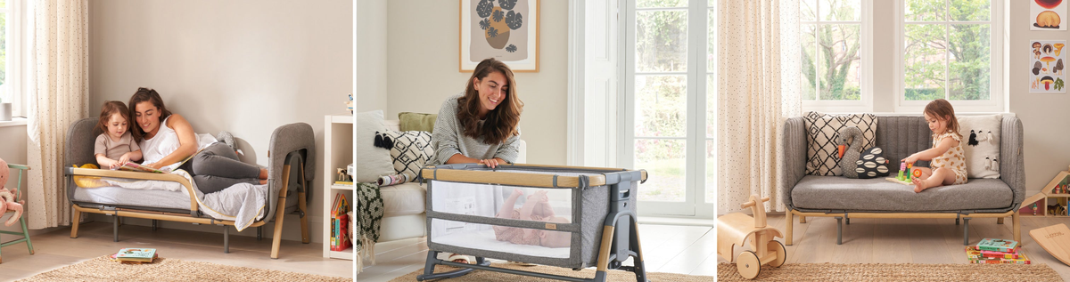 CoZee XL Bedside Crib | Tutti Bambini