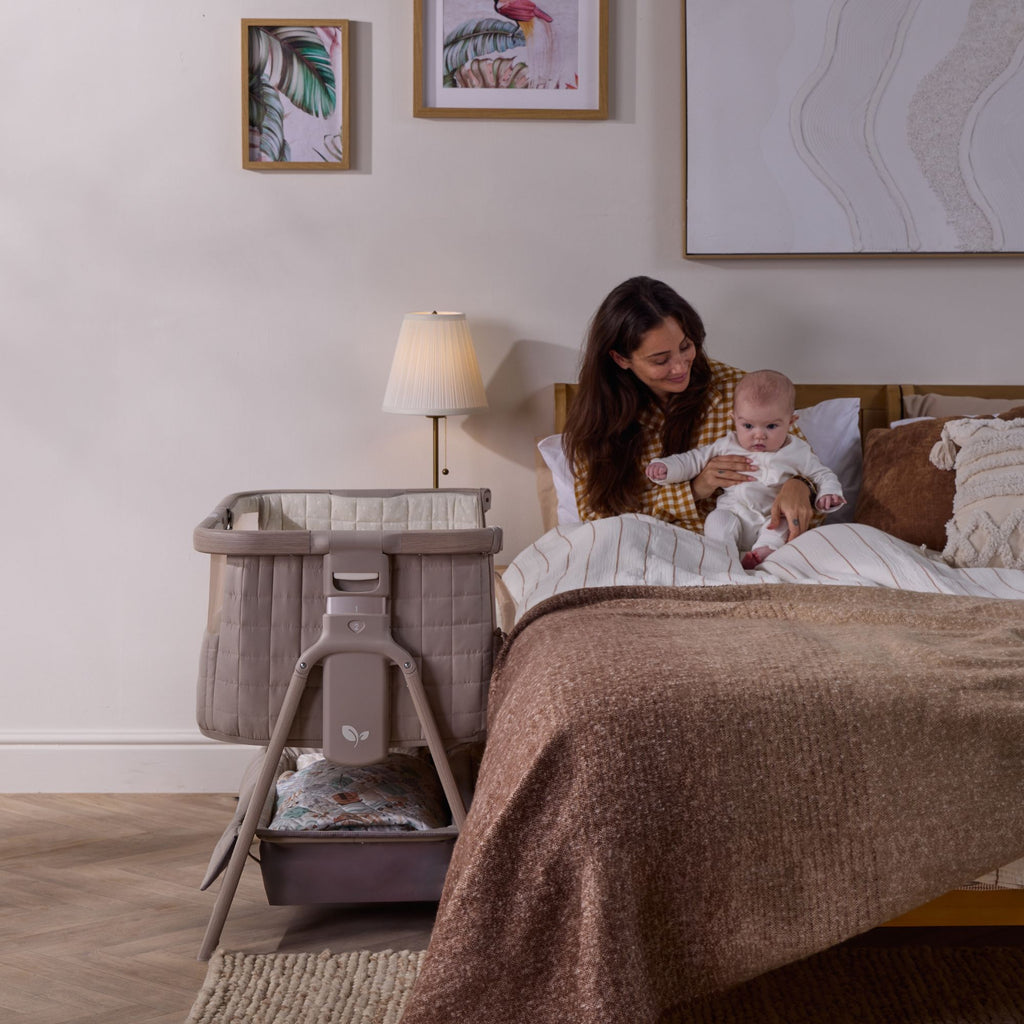 CoZee Bedside Crib Bundle - Run Wild | Tutti Bambini