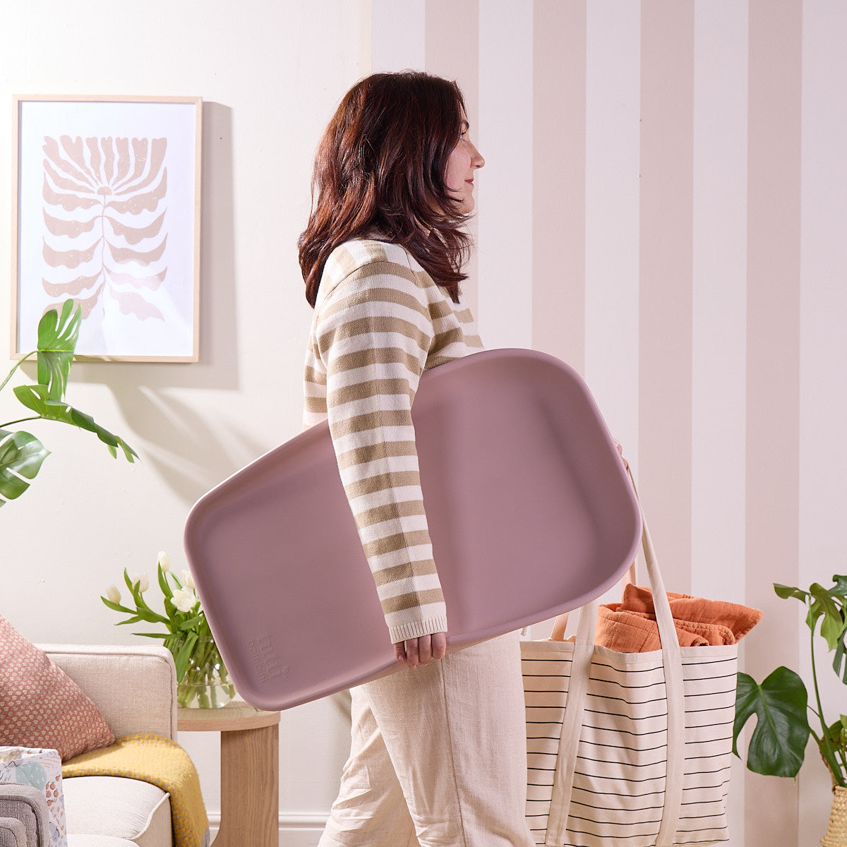 Cushi Mini Changing Mat - Petal | Tutti Bambini