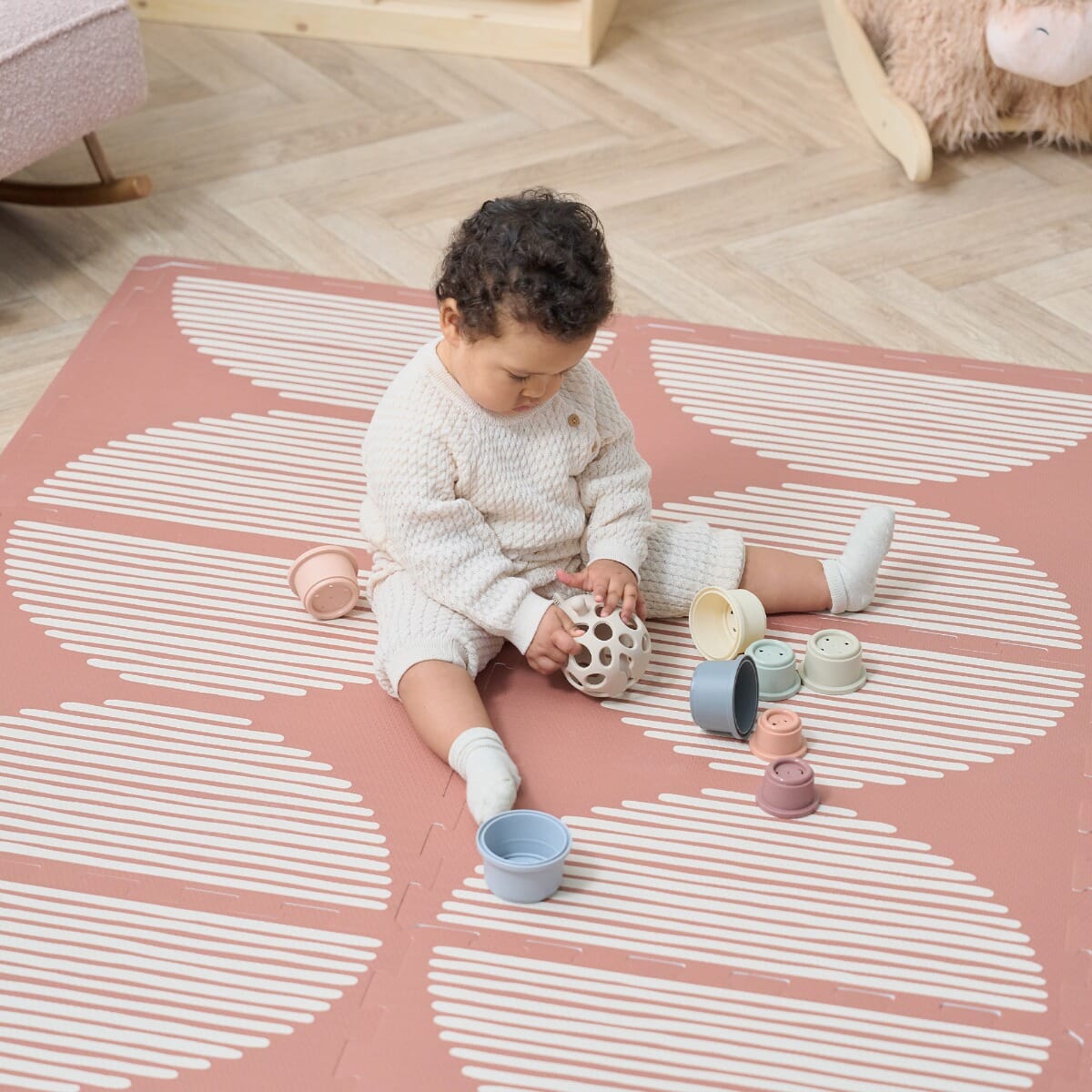 Infinity Baby Playmat Orbital Nutmeg | Tutti Bambini